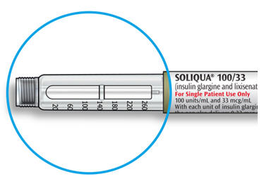 SOLIQUA 100/33® (insulin glargine and lixisenatide injection), for ...